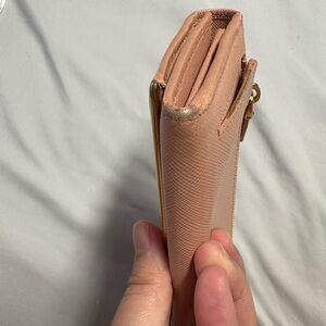 Prada | Bags | Prada Pink Wallet | Poshmark